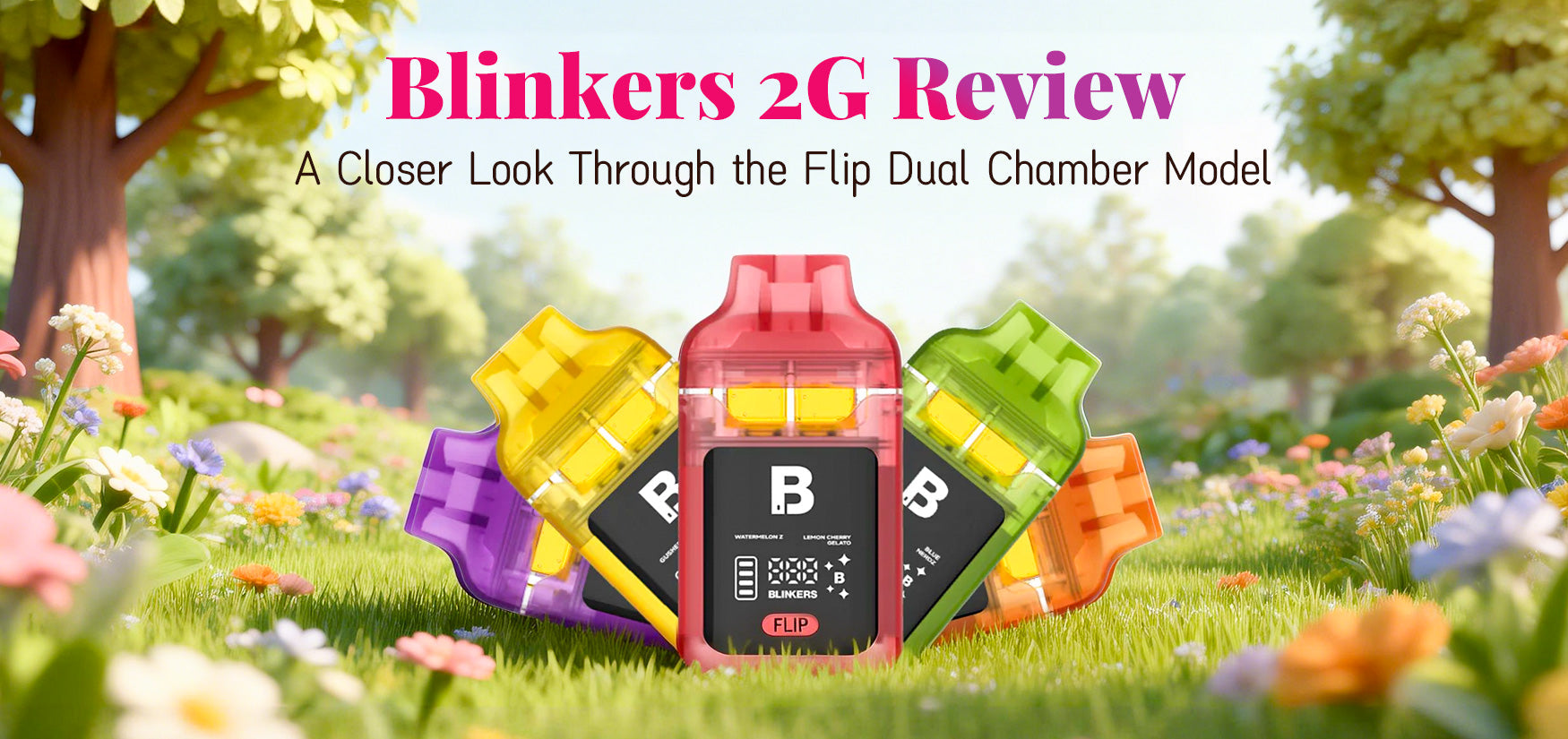 Blinkers 2G Review: Through the Flip Dual Chamber – True Hemp Store