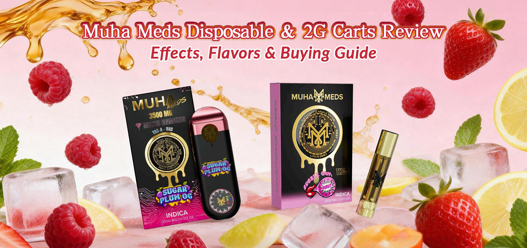 Muha Meds Disposable & 2G Carts Review – True Hemp Store
