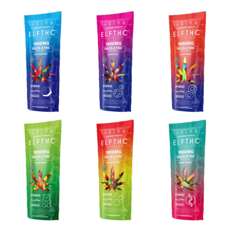 ELF THC Delta 8 THC-P Gummies 1000mg – True Hemp Store