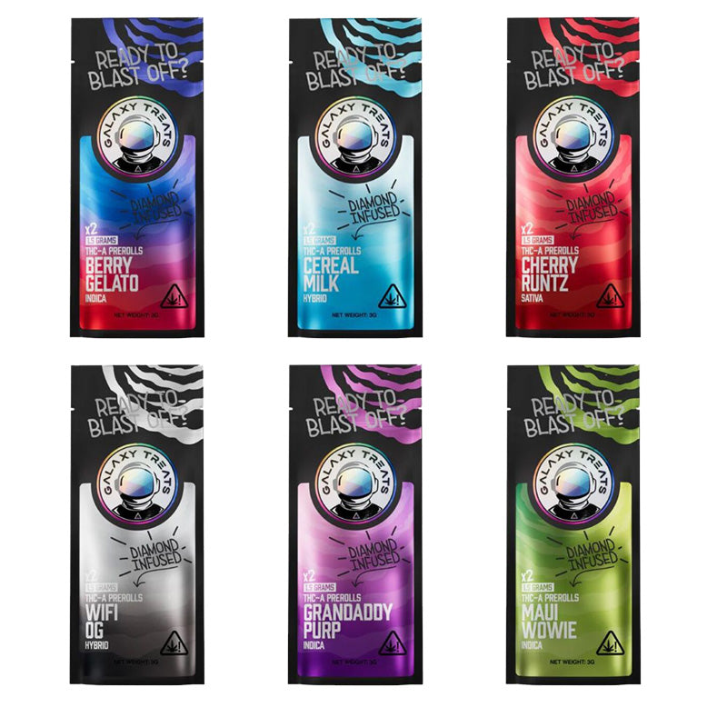 Galaxy Teats Diamond THC-A Pre Roll 3G (2pcs/ pack) – True Hemp Store