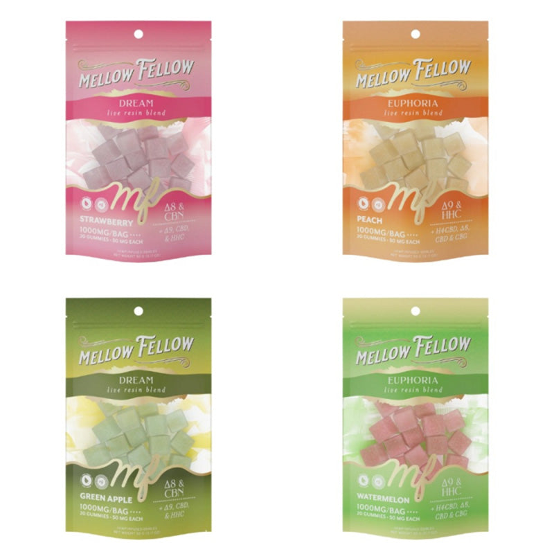 Mellow Fellow M-Fusions Dream Gummies 1000mg – True Hemp Store