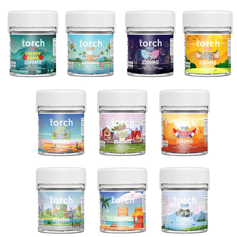 Torch Haymaker THCP D9 THCX Blend Gummies 3500mg – True Hemp Store